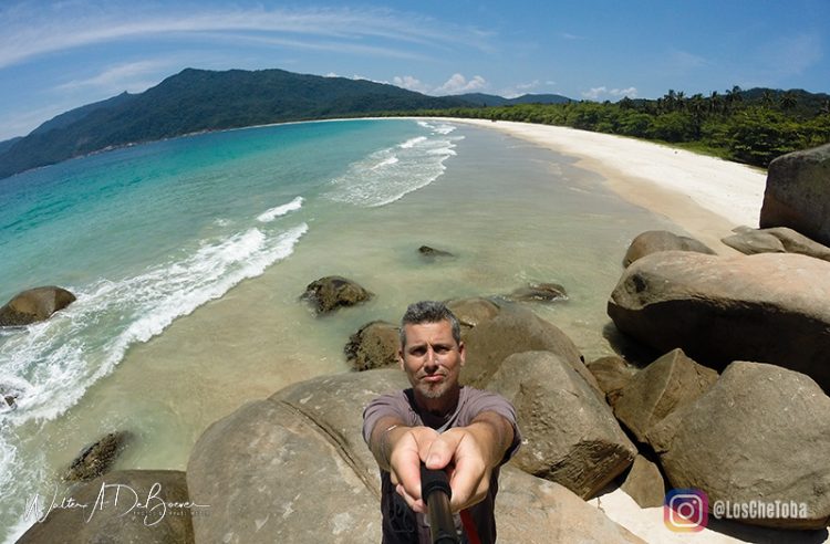Caminando a la Playa de Lopes Mendes - Ilha Grande - Rj