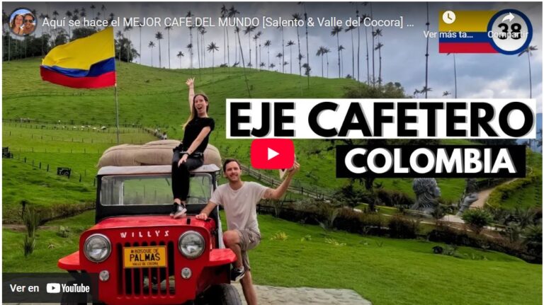 Ubicación estratégica para recorrer el Eje Cafetero, Colombia